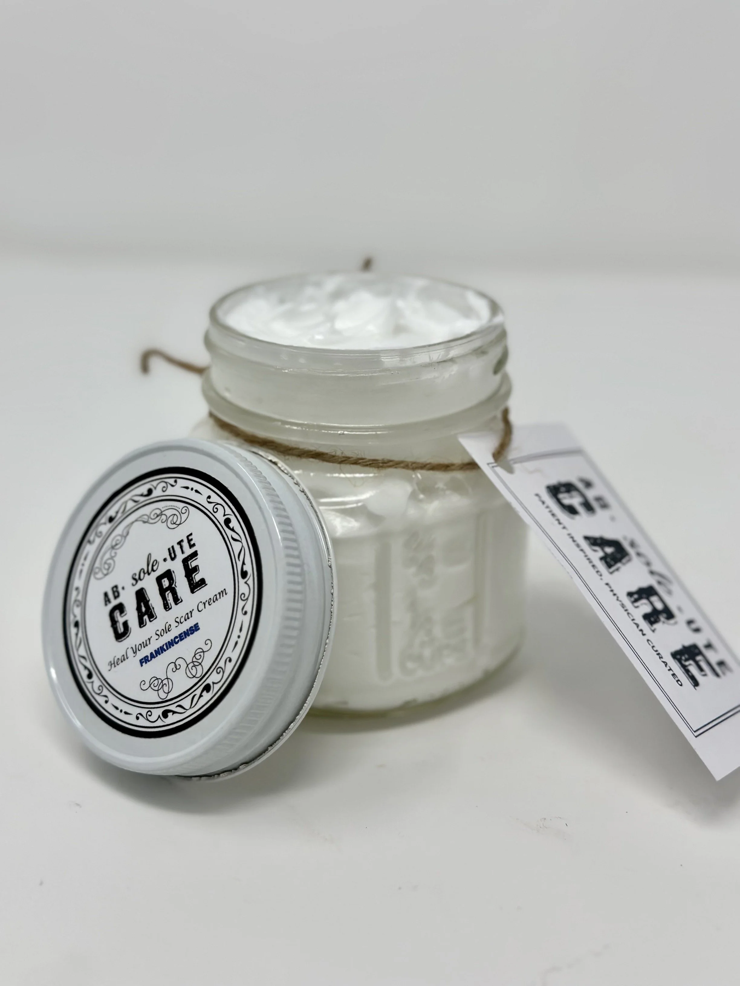 Heal Your Sole Scar Cream With Frankincense - 8oz Jar — AB-sole-UTECare