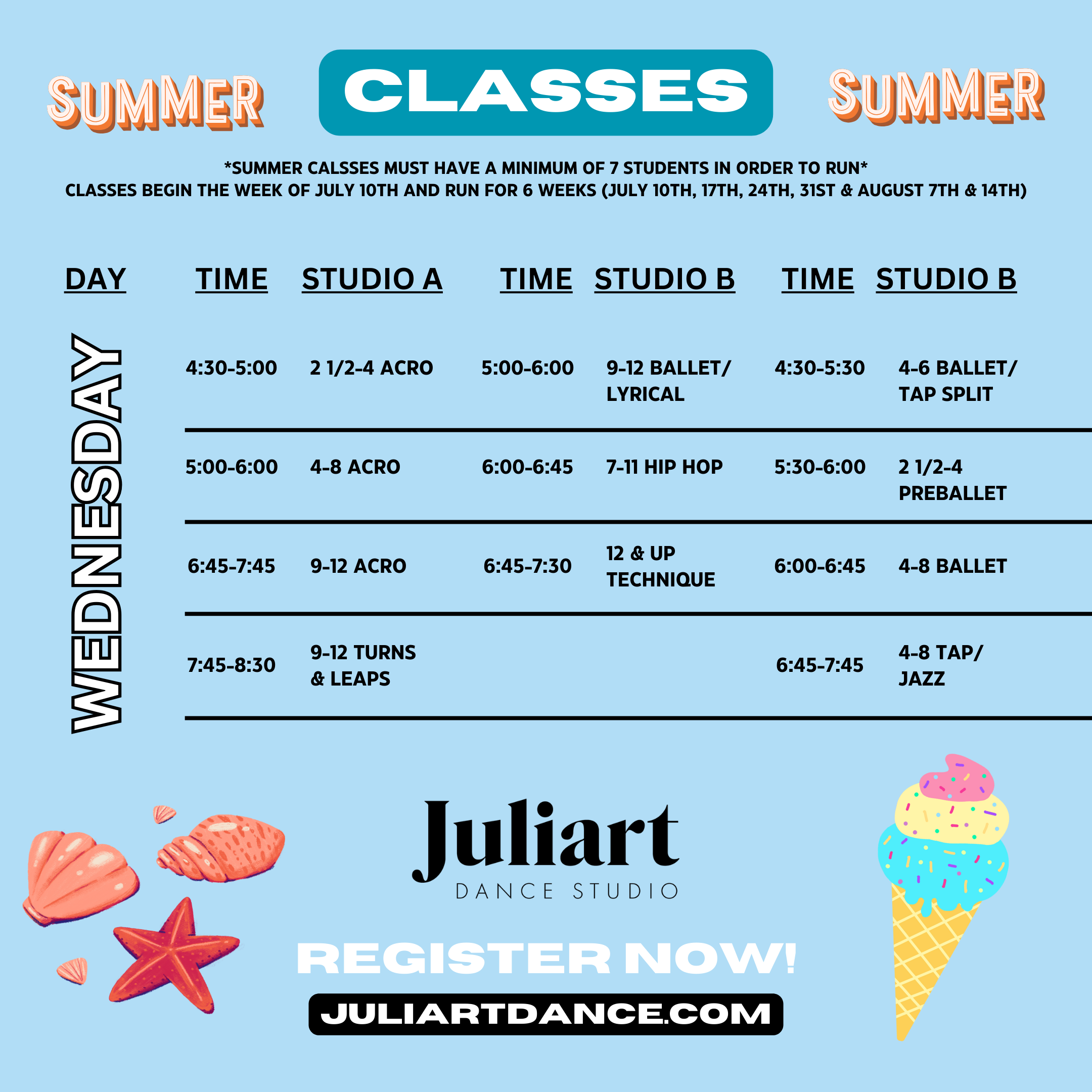 General 1 — Juliart Dance Studio