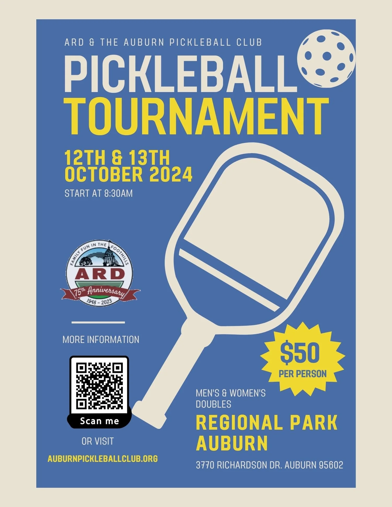 EVENTS | Join Local Pickleball Events — Auburn Pickleball Club