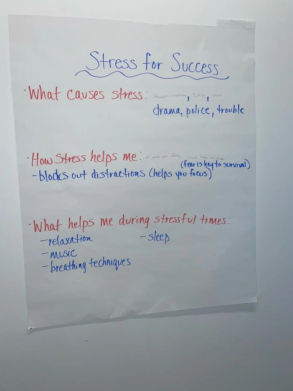 Helping Students Cope with Stress — Detroit Achievement Academy