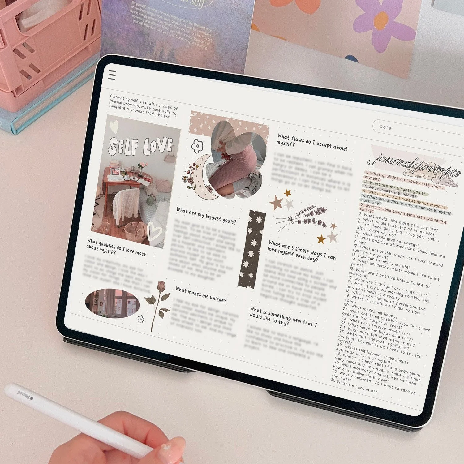 31 Days of Self Love Journal Prompts — She The Spy