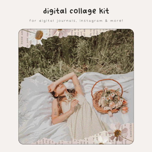 Coquette Digital Collage Kit — She The Spy
