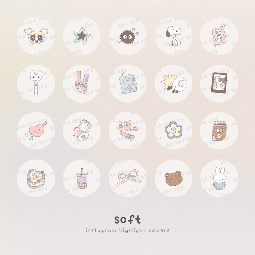 Soft Digital Stickers — She The Spy