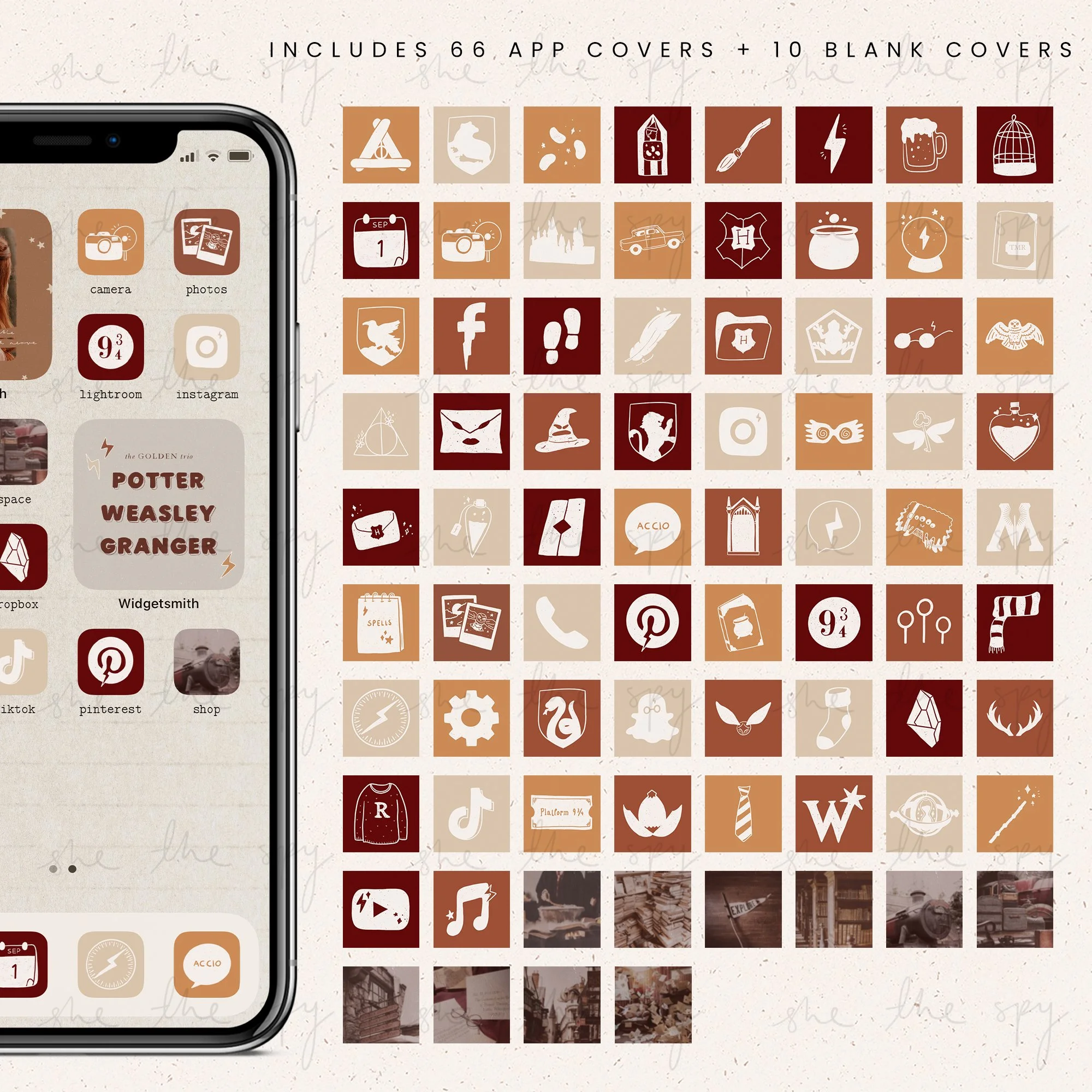 Coquette Icon Theme — She The Spy