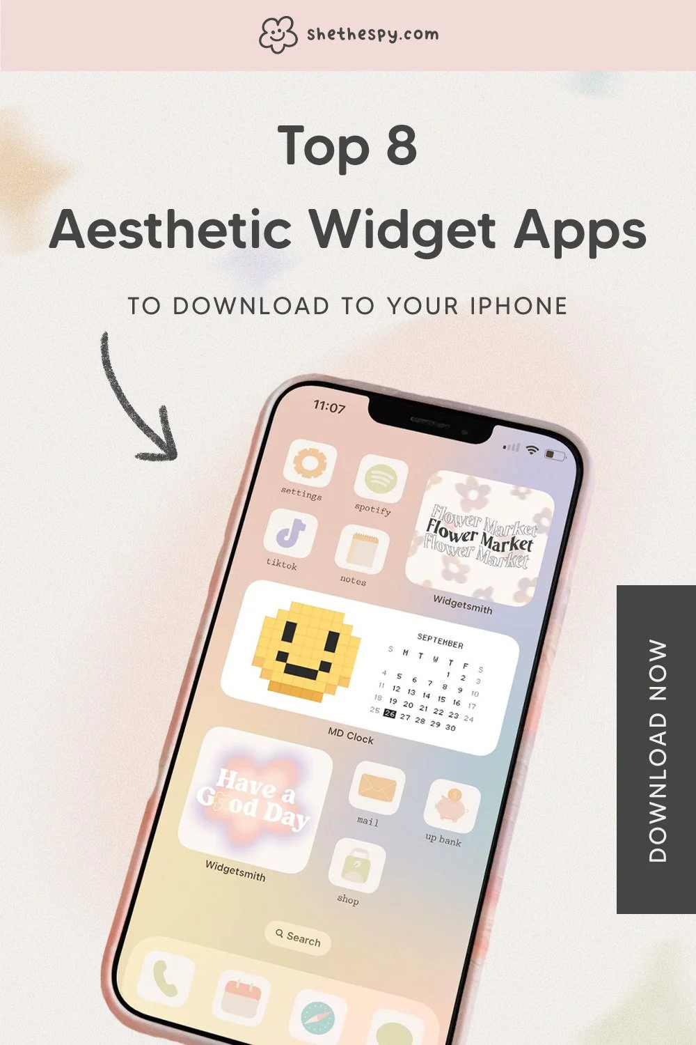 Top 8 Aesthetic Widget Apps for your iPhone — She The Spy