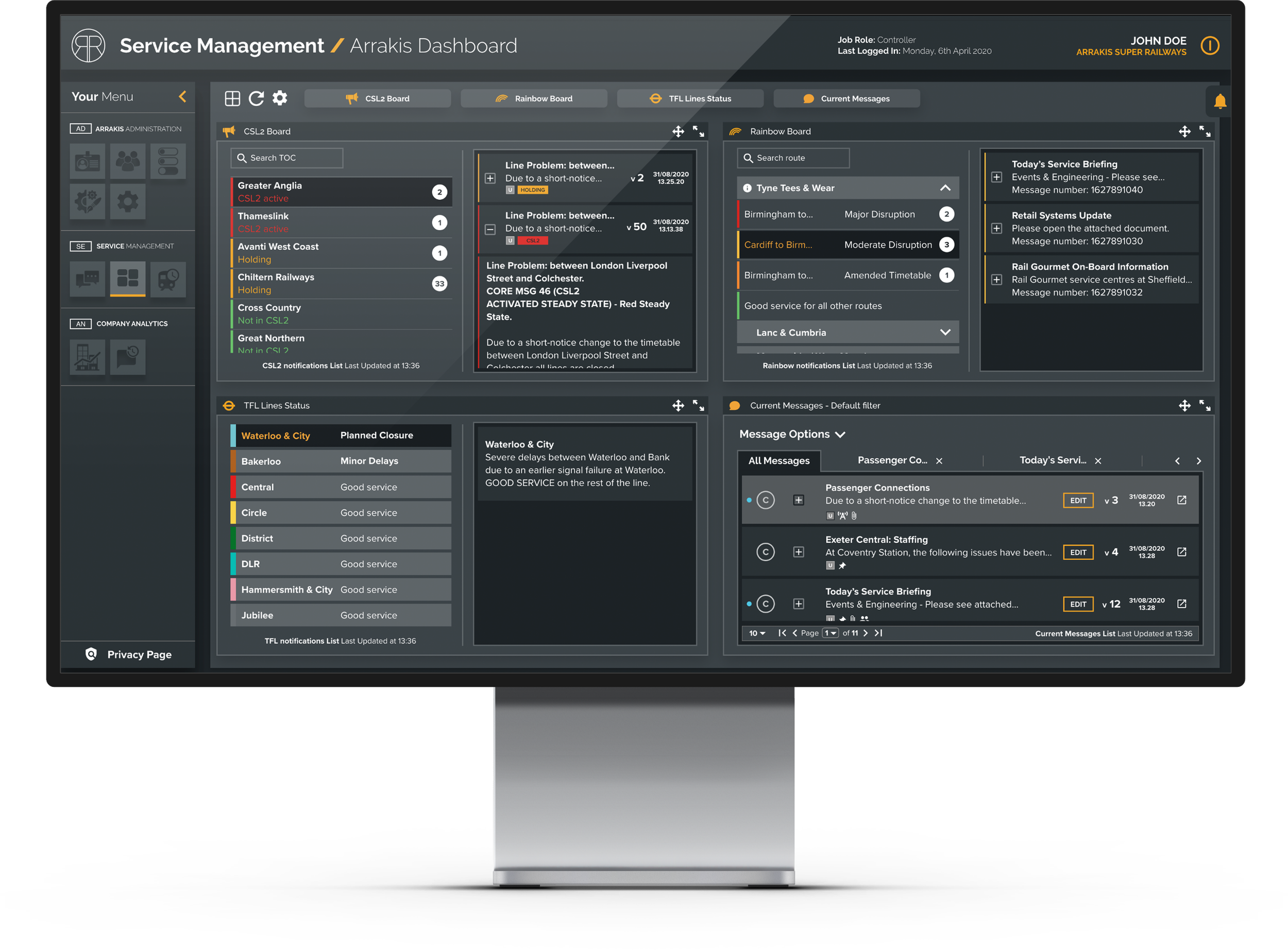 ARRAKIS PORTAL — Nexus Alpha