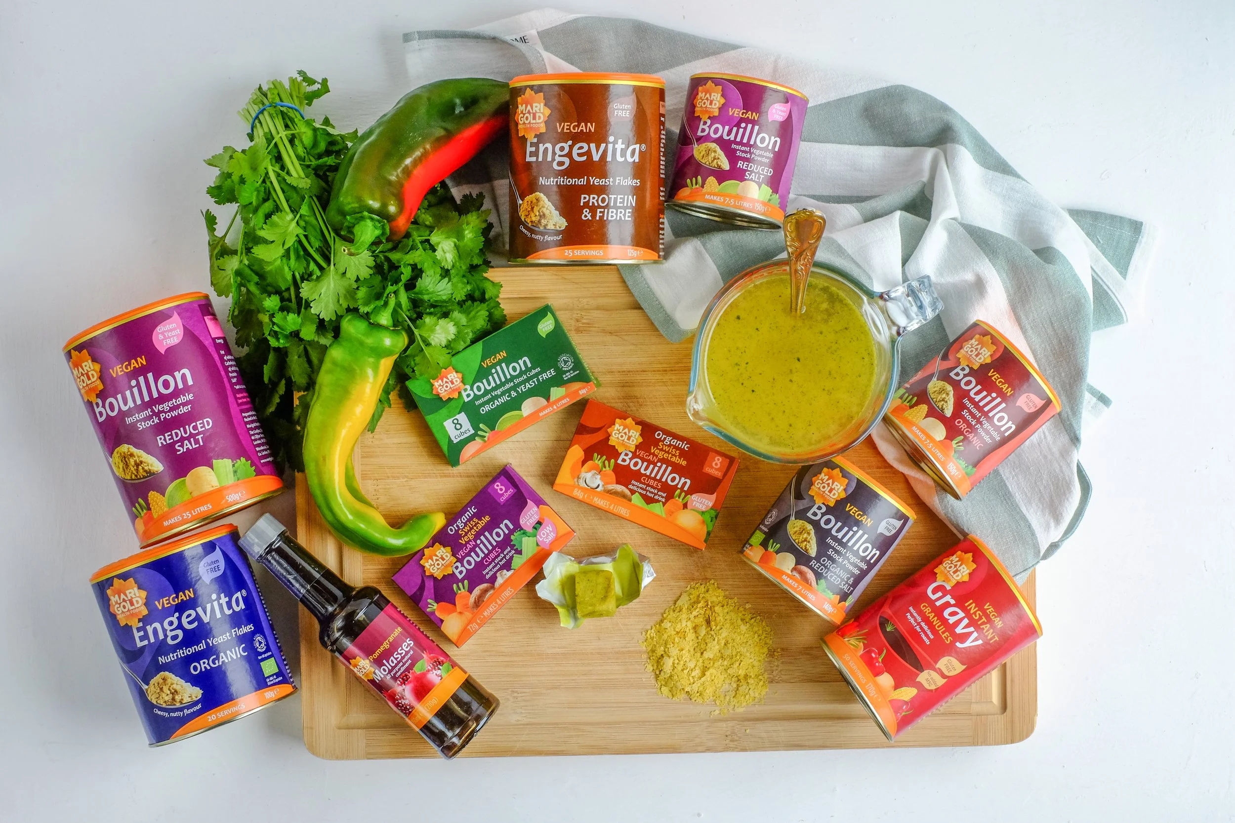 Our products — Marigold Health Foods