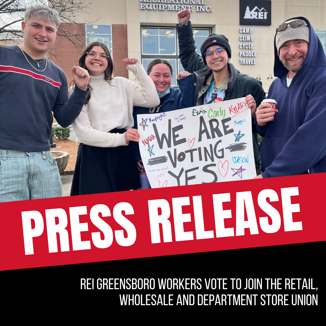 Union News & Updates — Retail, Wholesale and Department Store Union (RWDSU)
