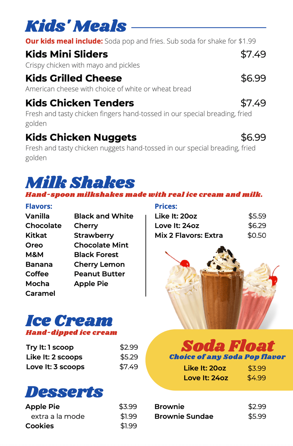 Menu | Discover Delicious Options Today — deli express