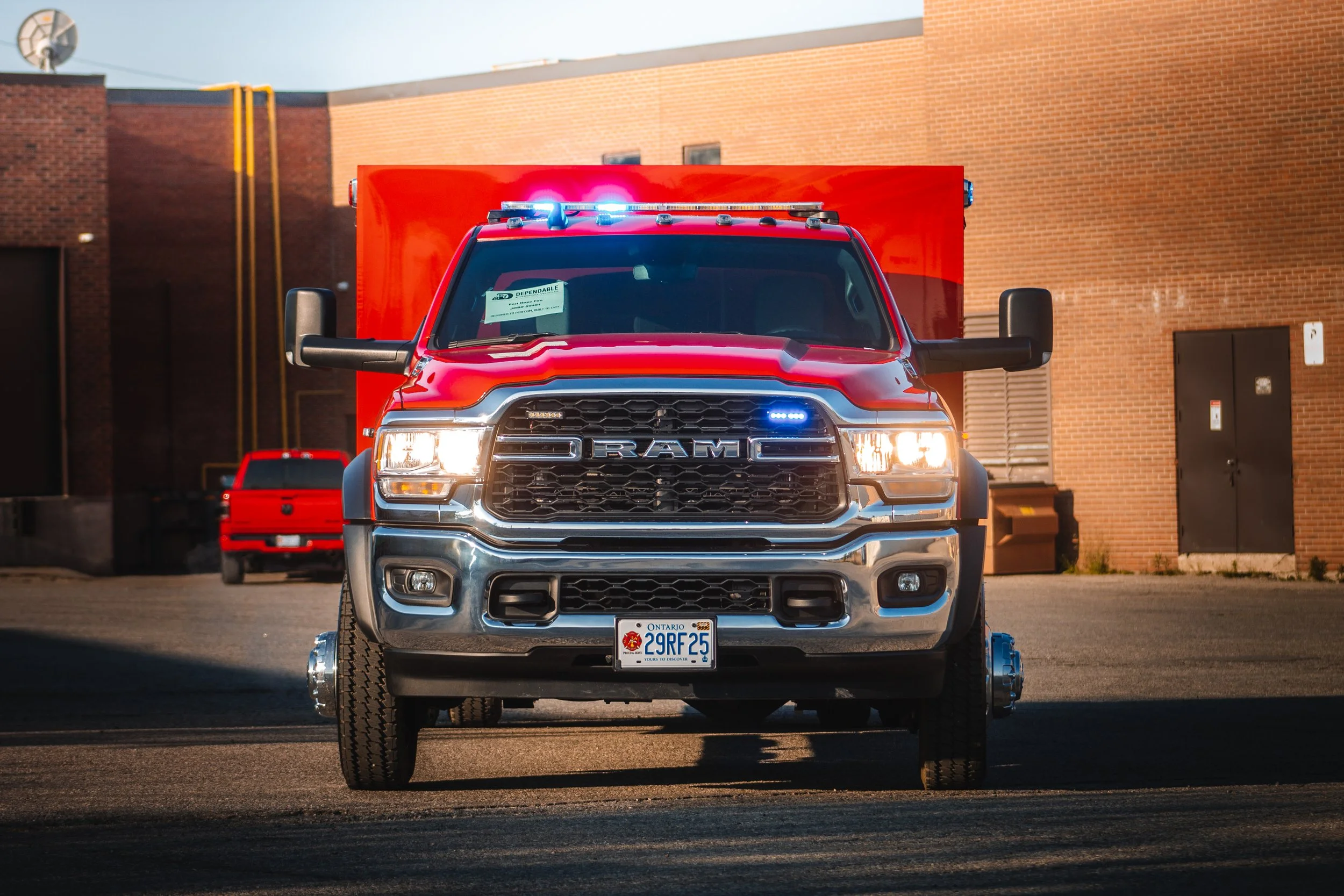 Dodge RAM 5500 Mini Rescue Fire Truck — Dependable Emergency Vehicles