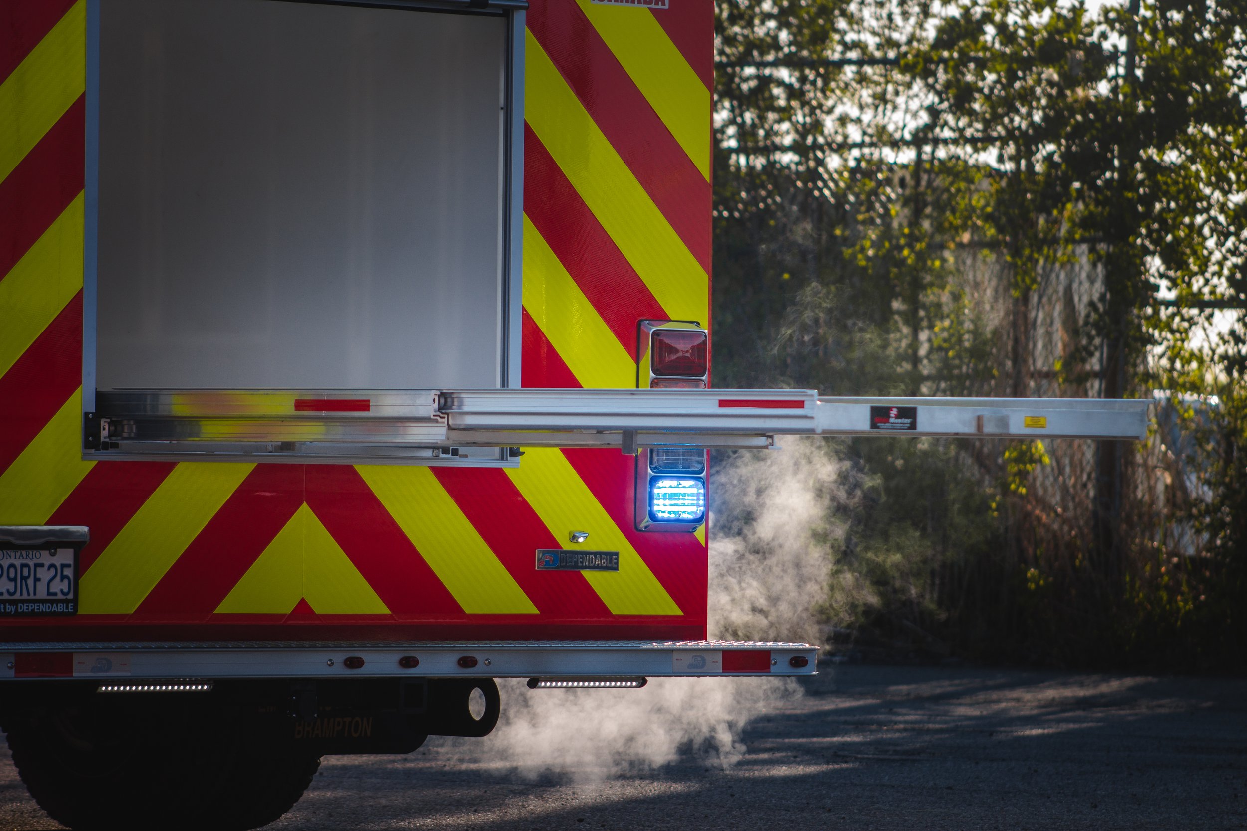 Dependable Emergency Vehicles