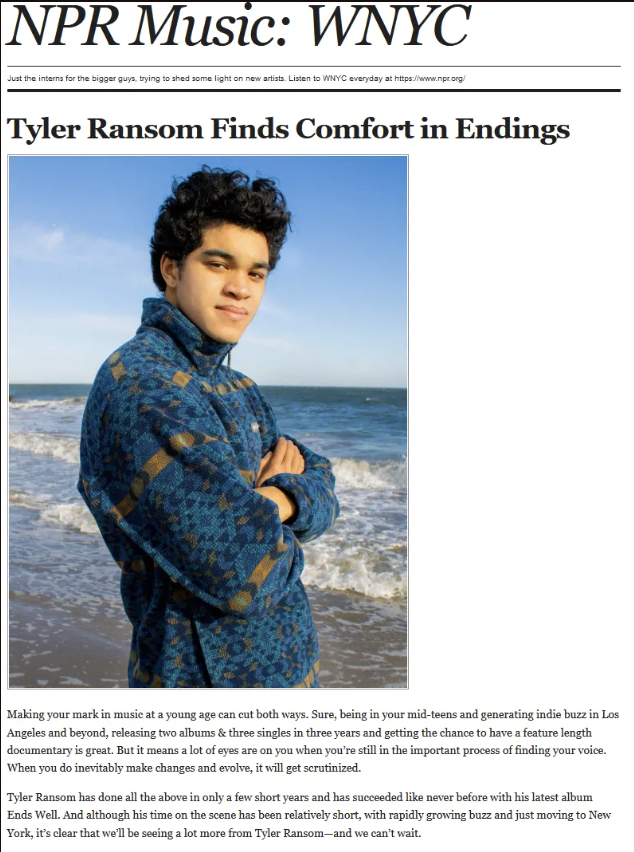 Media — Tyler Ransom