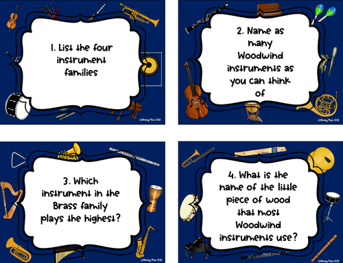 Teaching Instrument Families to Elementary Students — Whimsy Music