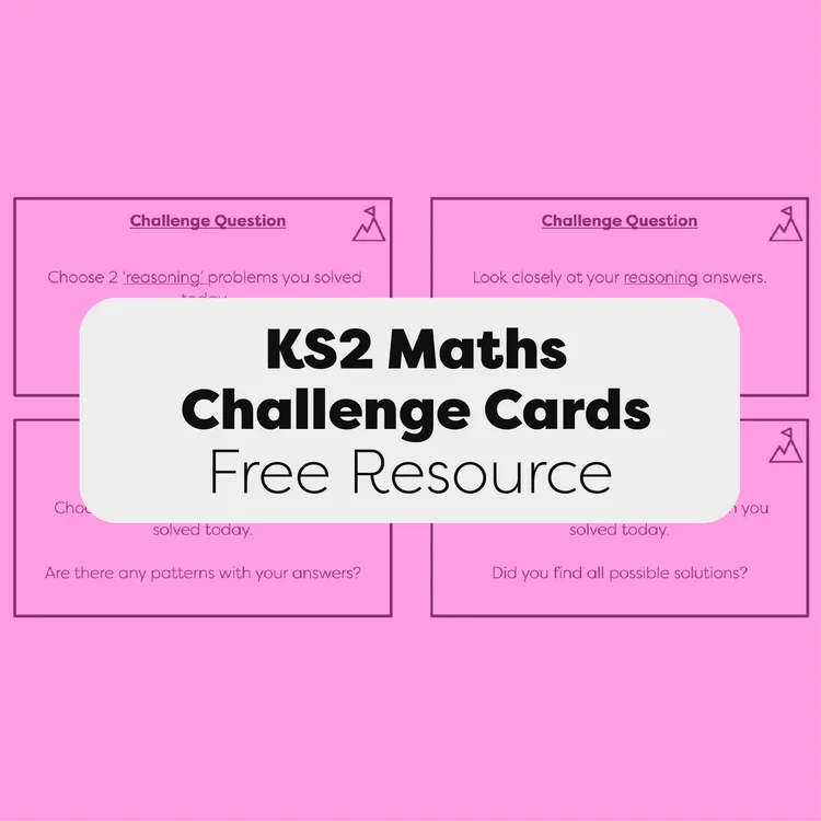 Free Resource - KS2 Maths Sentence Stems — London Primary Teacher
