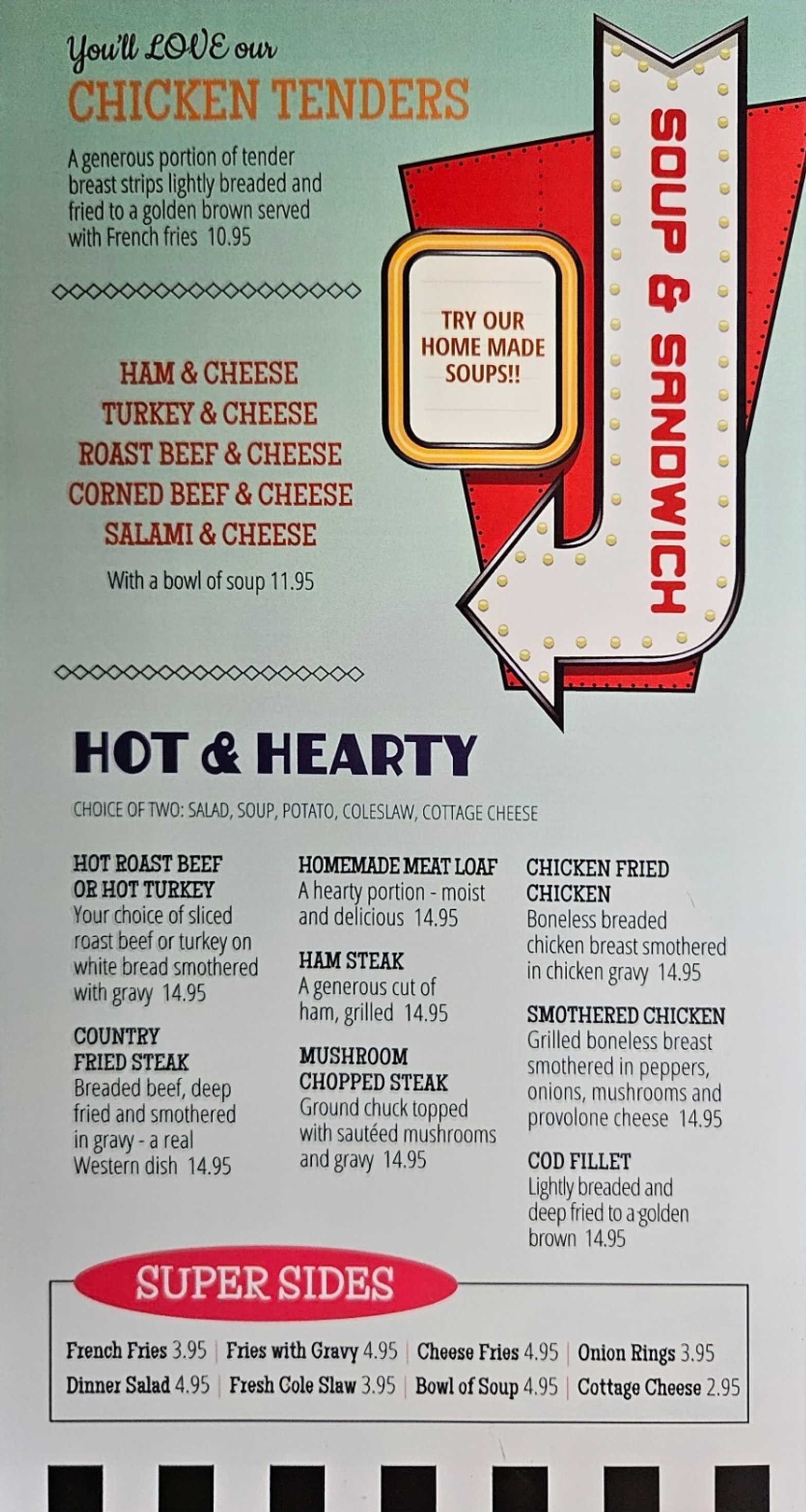 Menu — Dari-Villa Restaurant