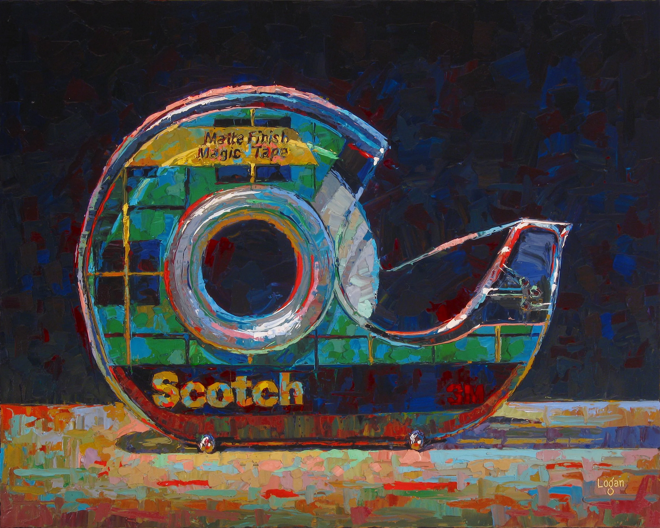 Raymond Logan still life paintings — Raymond Logan_artist