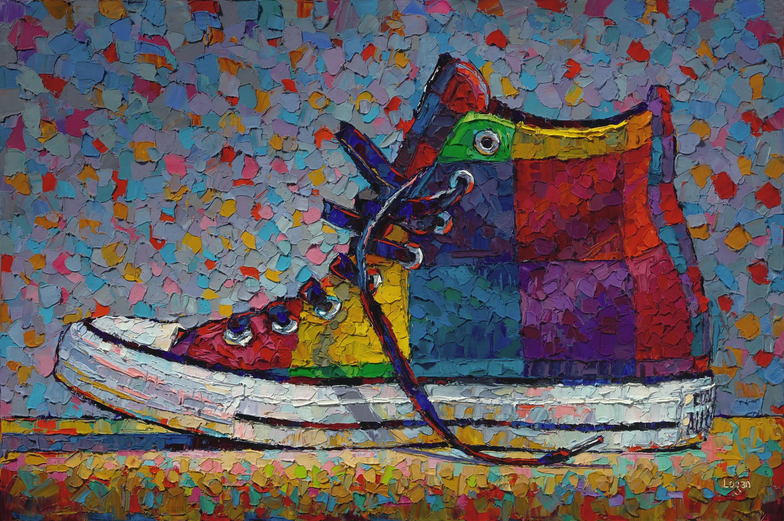 Raymond Logan still life paintings — Raymond Logan_artist