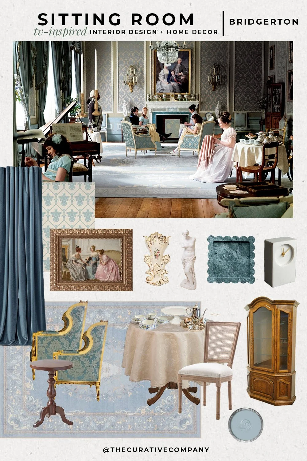 Refreshing Regency: A “Bridgerton” TV Inspired Interior Design and Home ...