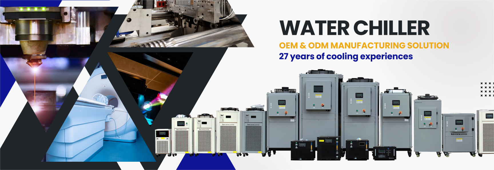 Dual Temperature and Dual Control Fiber Laser Water Chiller | 500W ...