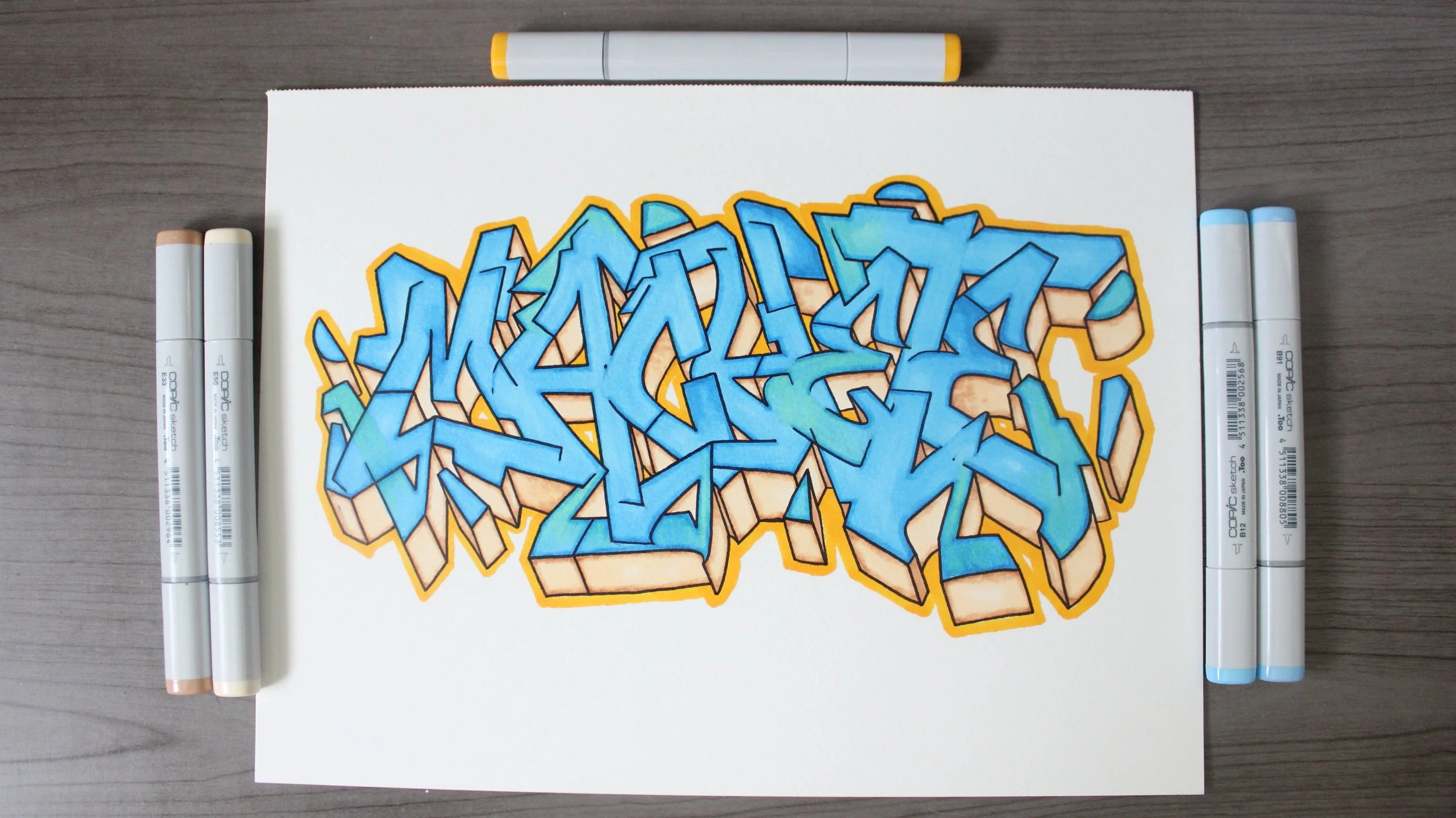 How To Do Graffiti Pieces (Full Breakdown) — The Artist Block