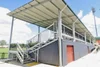 Grandstands — Steel Post and Rail