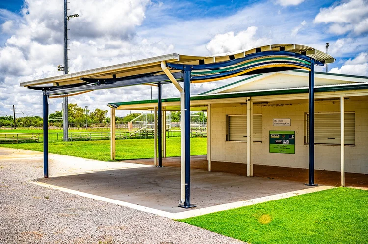 Shade Structures — Steel Post and Rail