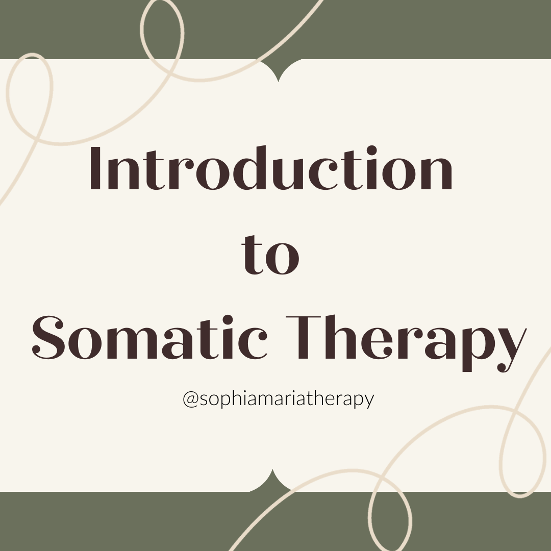 Introduction to Somatic Therapy — Temenos Psychotherapy