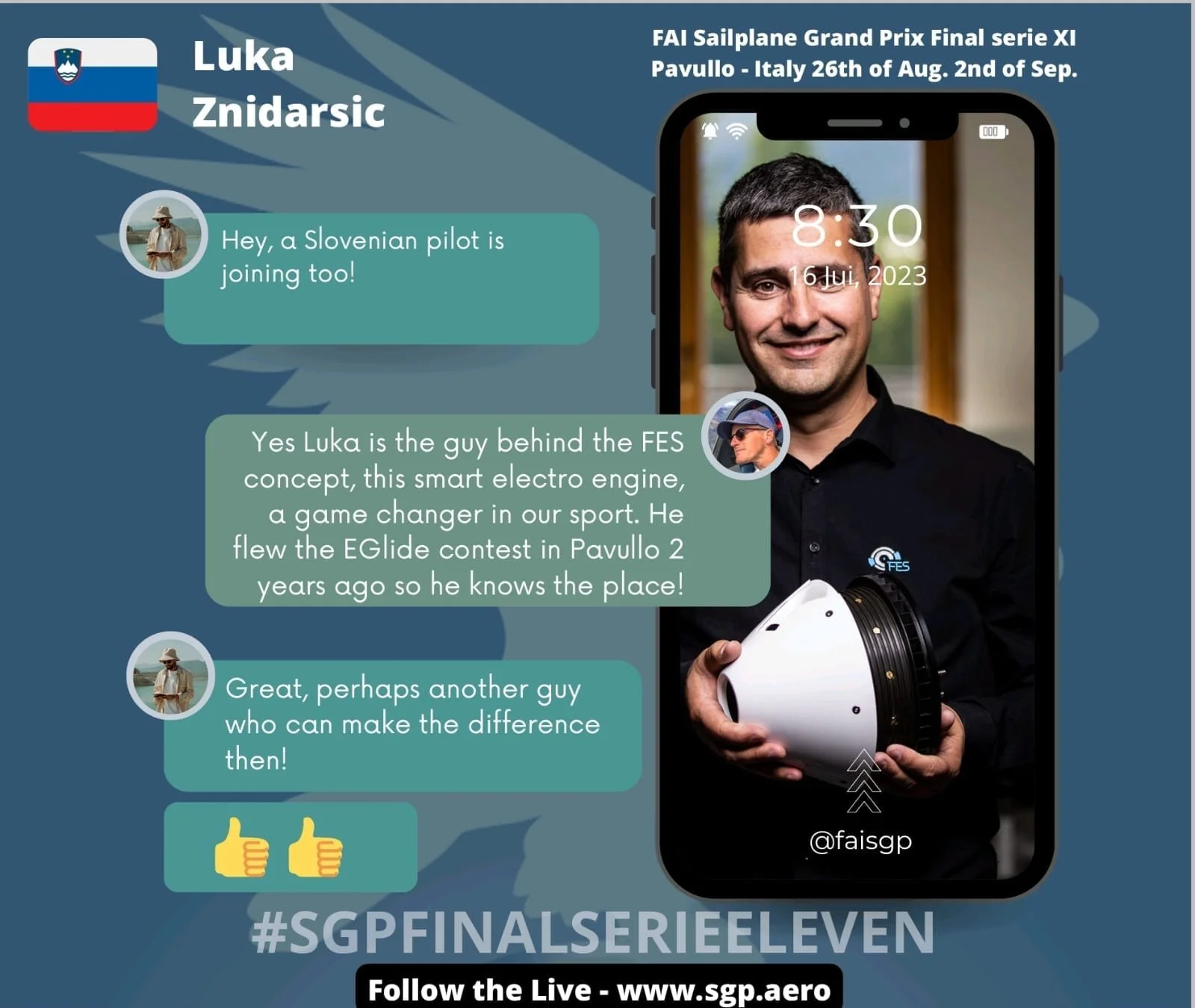 Meet the pilots: Luka Znidarsic — Sailplane Grand Prix