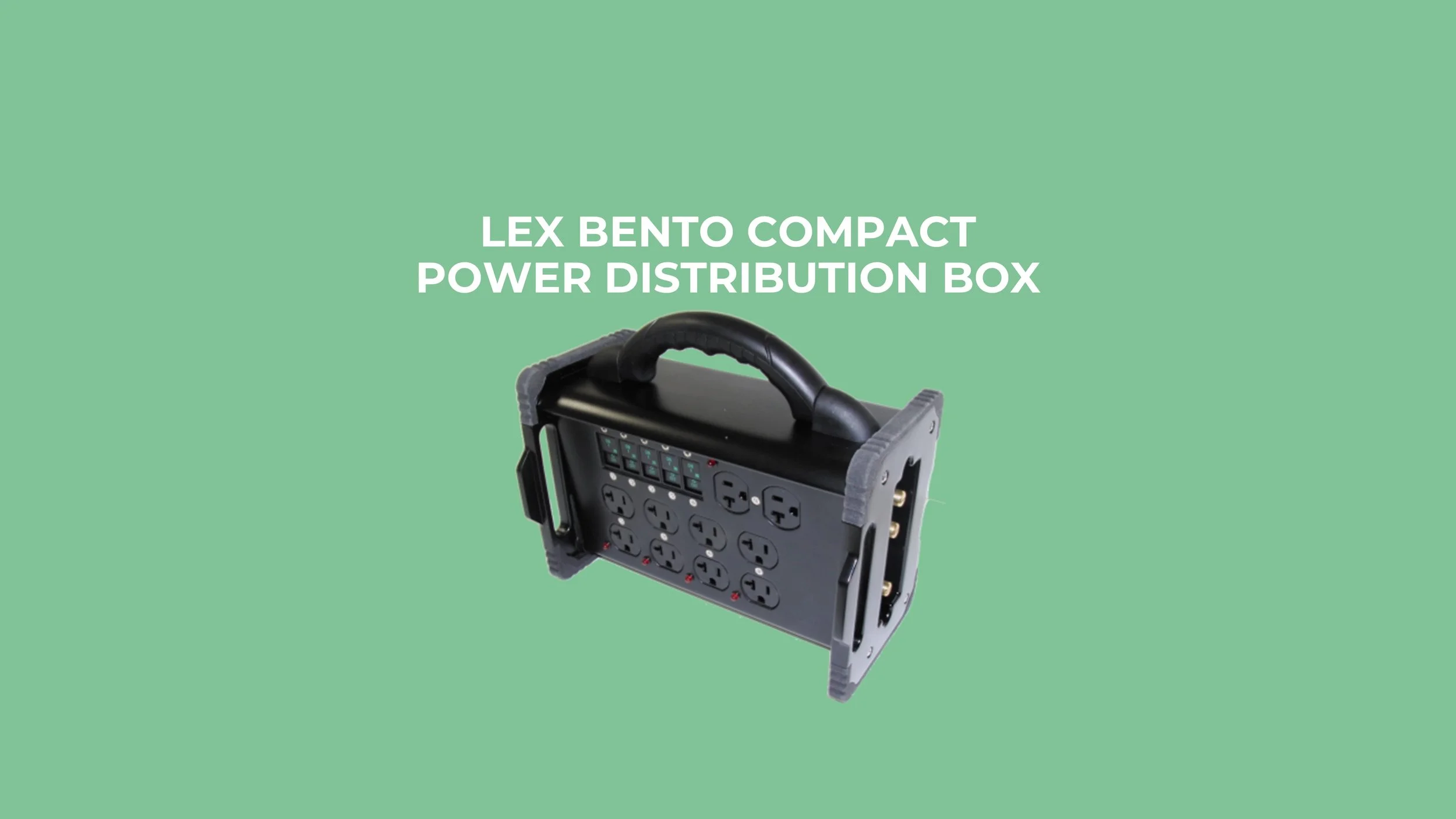 LEX BENTO COMPACT POWER DISTRIBUTION BOX — Creative Engineering