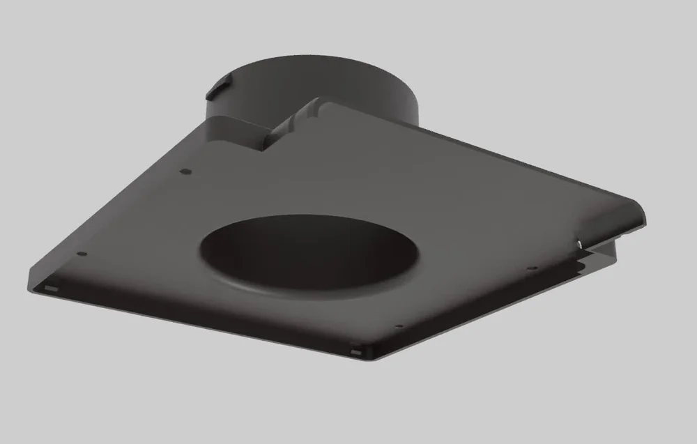 Soffit Vent for Bathroom Moisture — Creative Engineering