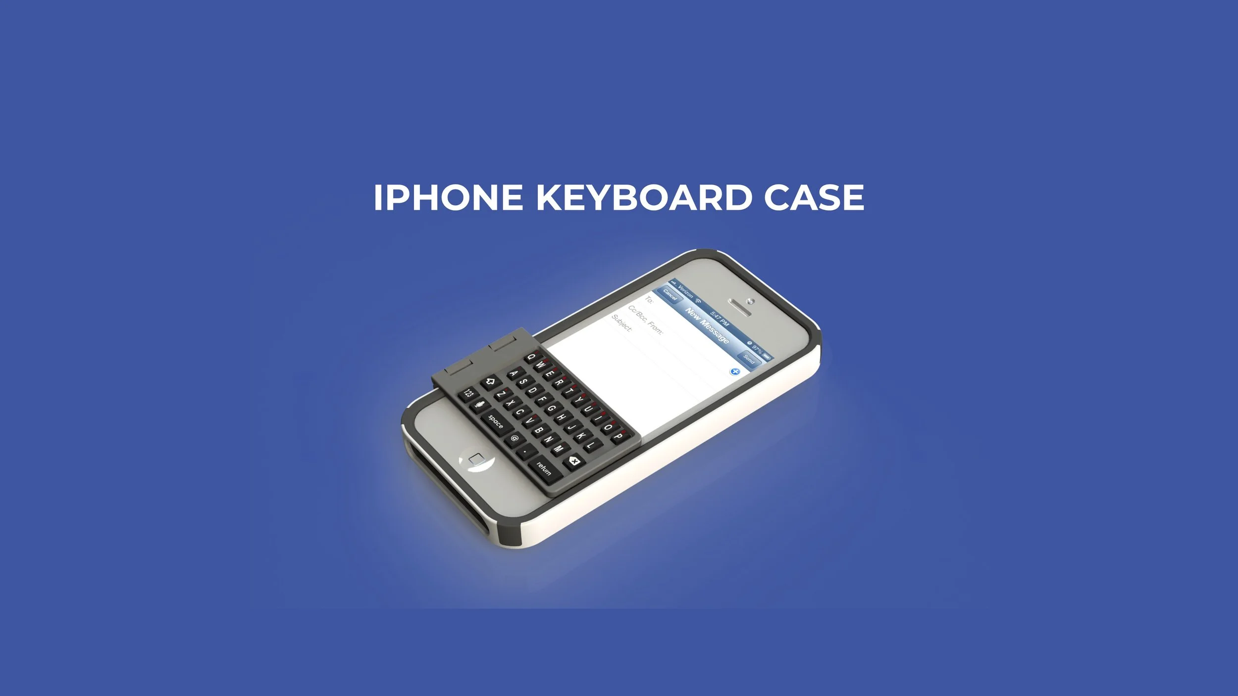 IPHONE KEYBOARD CASE — Creative Engineering