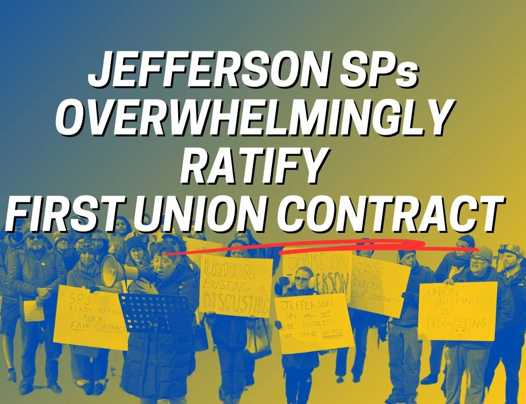 Jefferson University Standardized Patients Overwhelmingly Ratify First ...