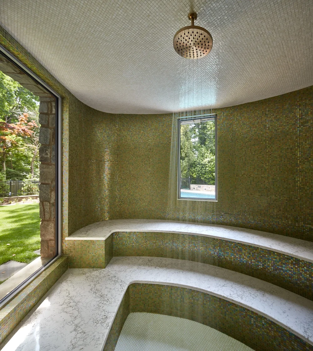 Restoration Wraps Up for Colonial House and Contemporary Spa Addition