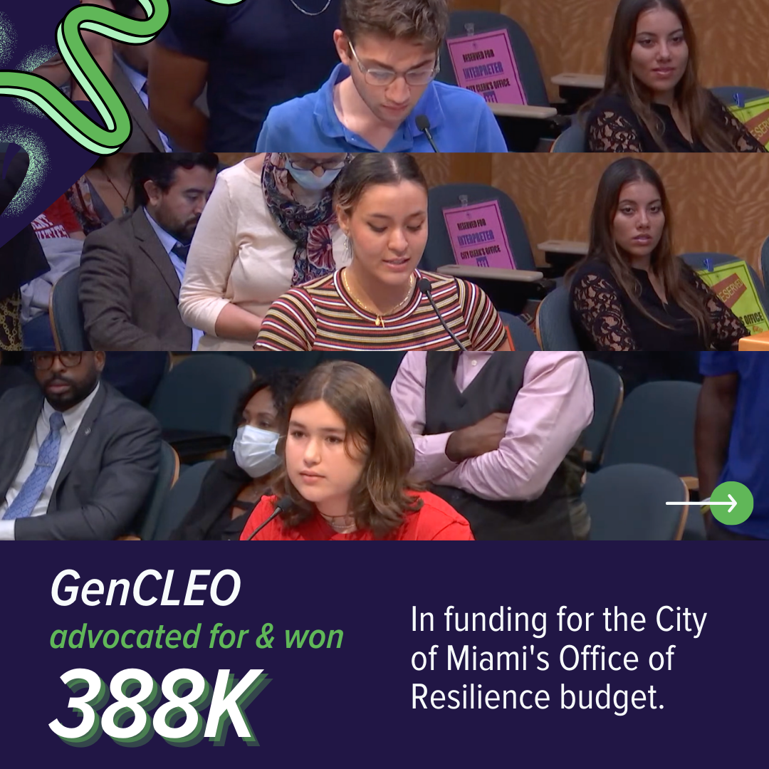 Our Power & Impact — genCLEO