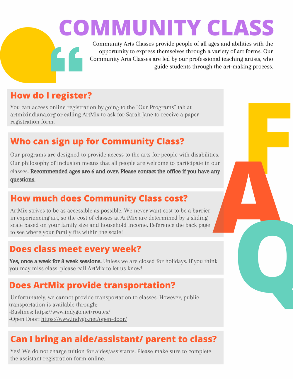 Community Class — ArtMix