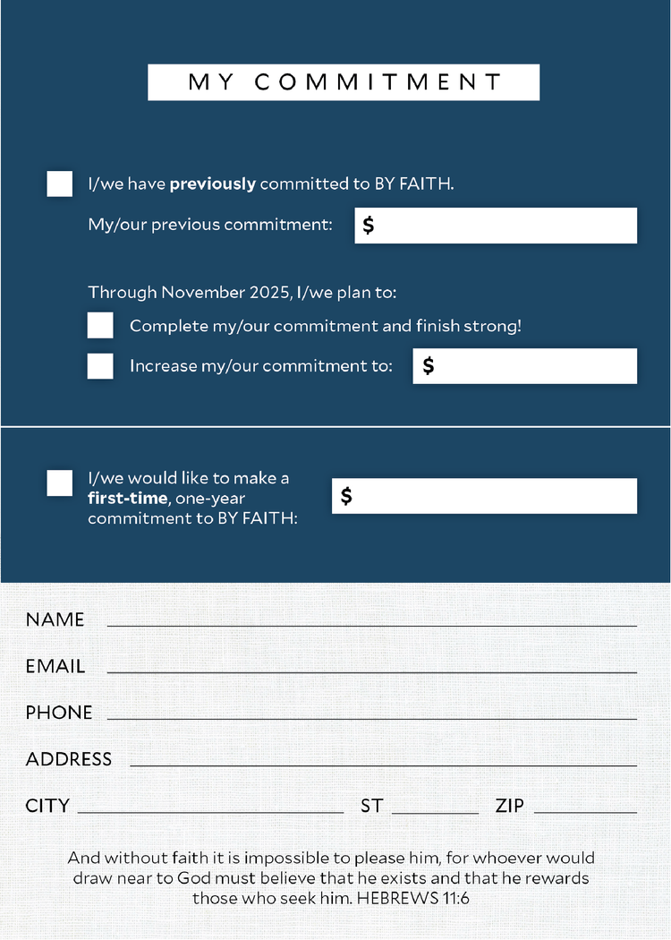 Commit — By Faith