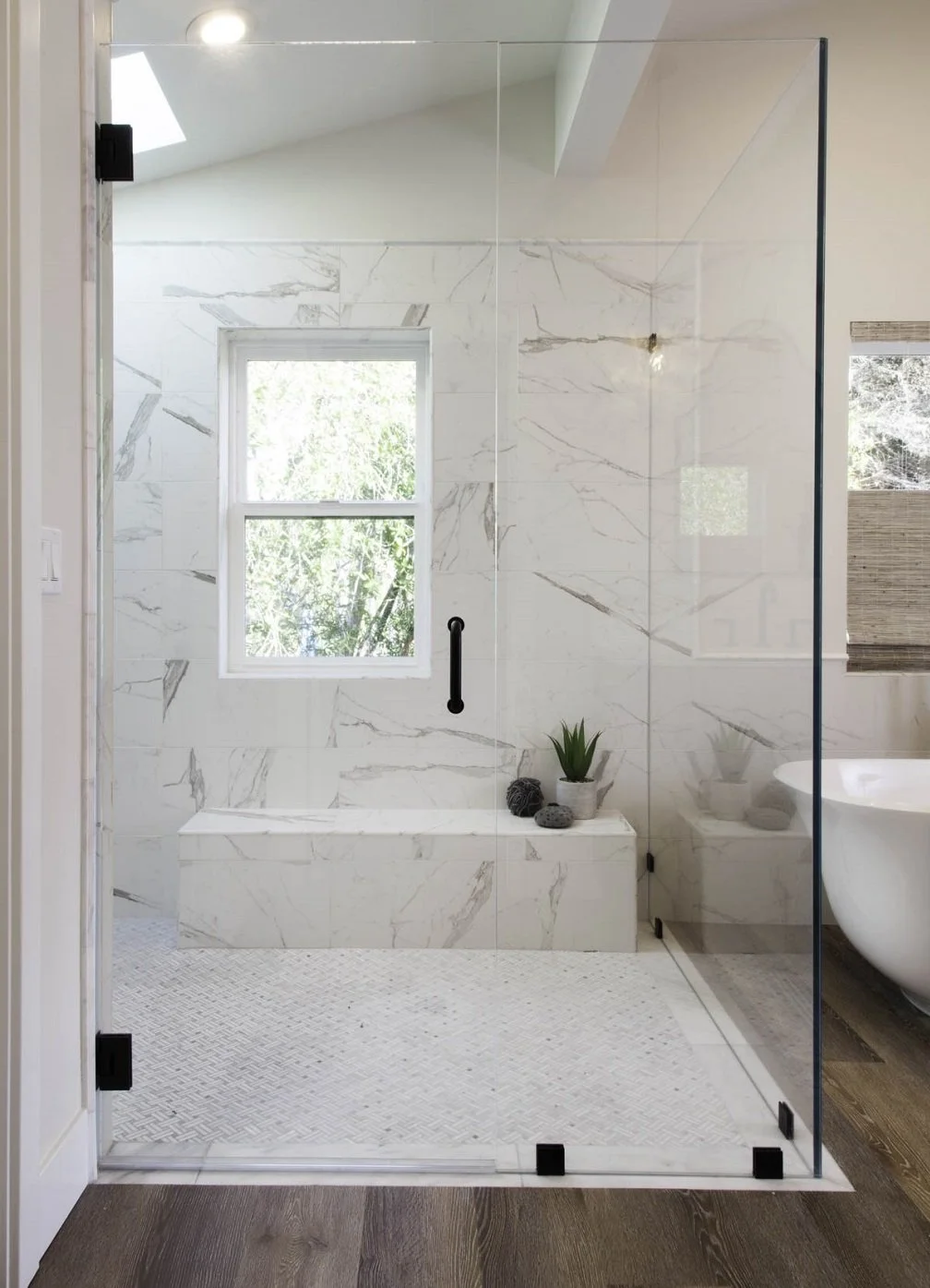 Contemporary Primary Bathroom — Signature Designs