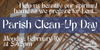 Mid-Winter Parish Clean-Up Day — St. Luke University Parish