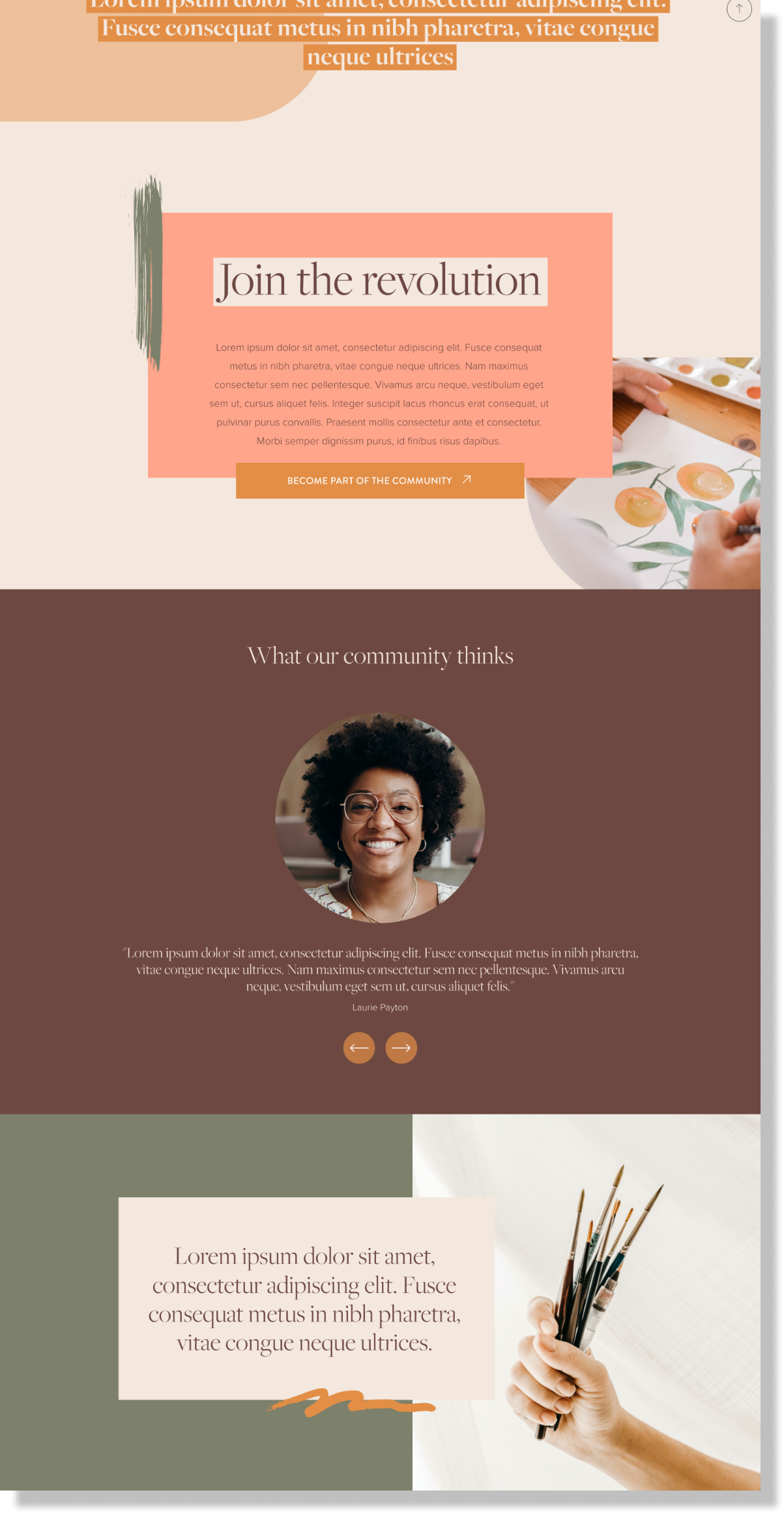 Voyage Template — Lisa Design Studio