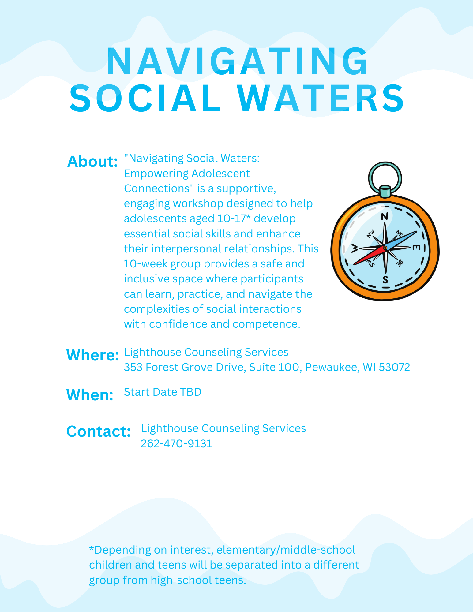 Groups — Lighthouse Counseling Services