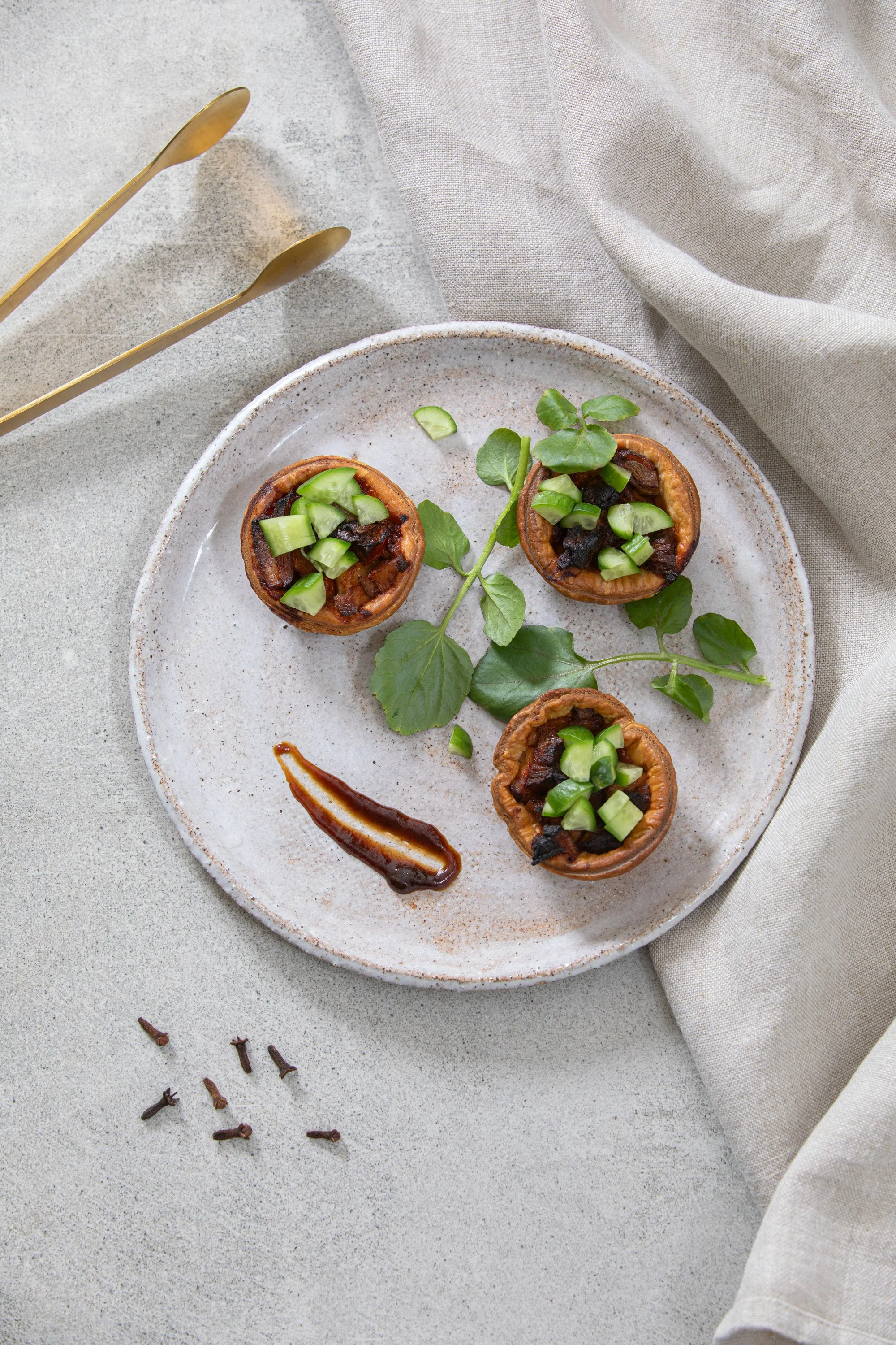 Crispy Duck and Hoisin Tarts recipe — Capture the Chef