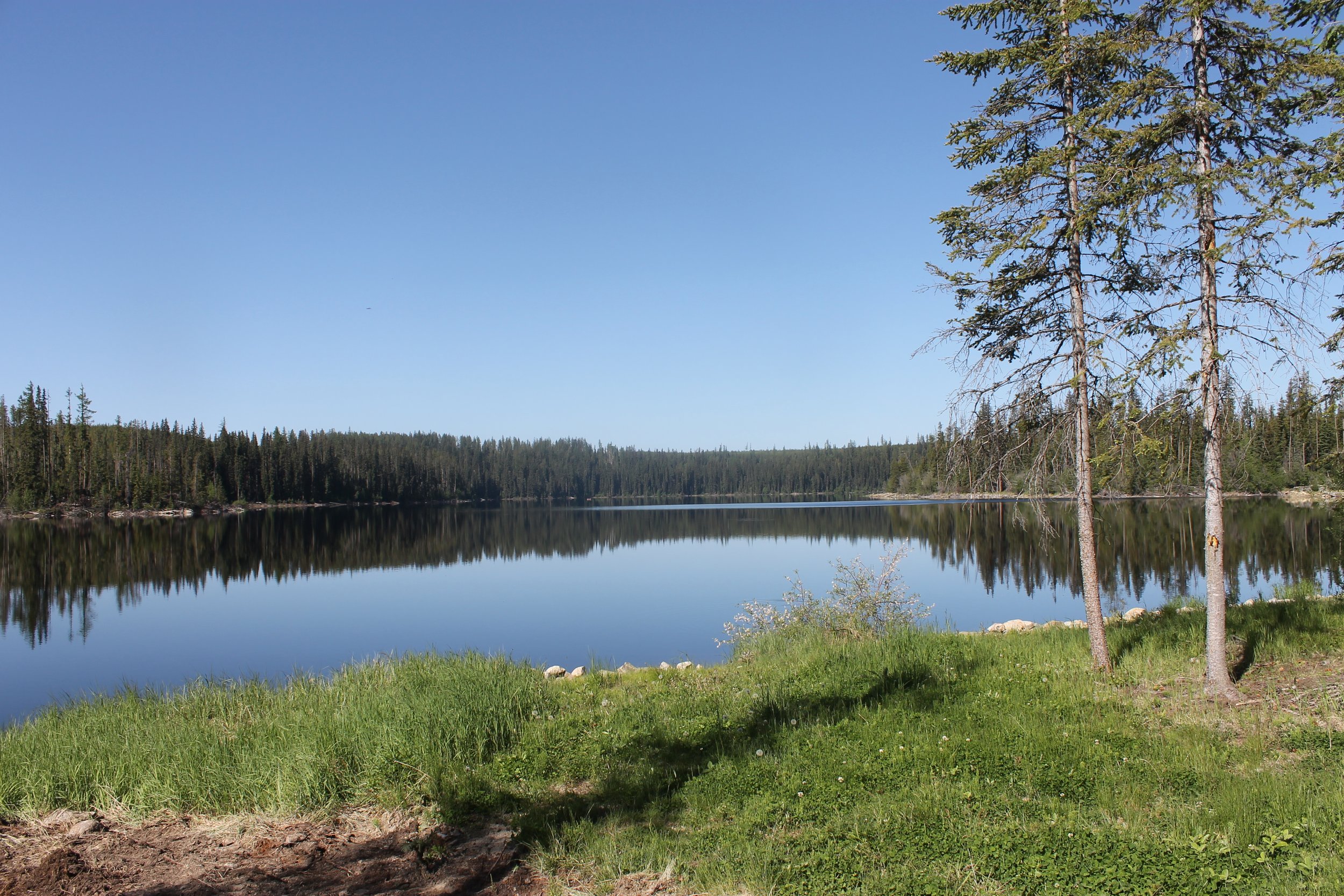 Grandpa's Heart at Nicklen Lake