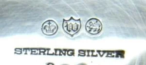 How to identify marks on silver