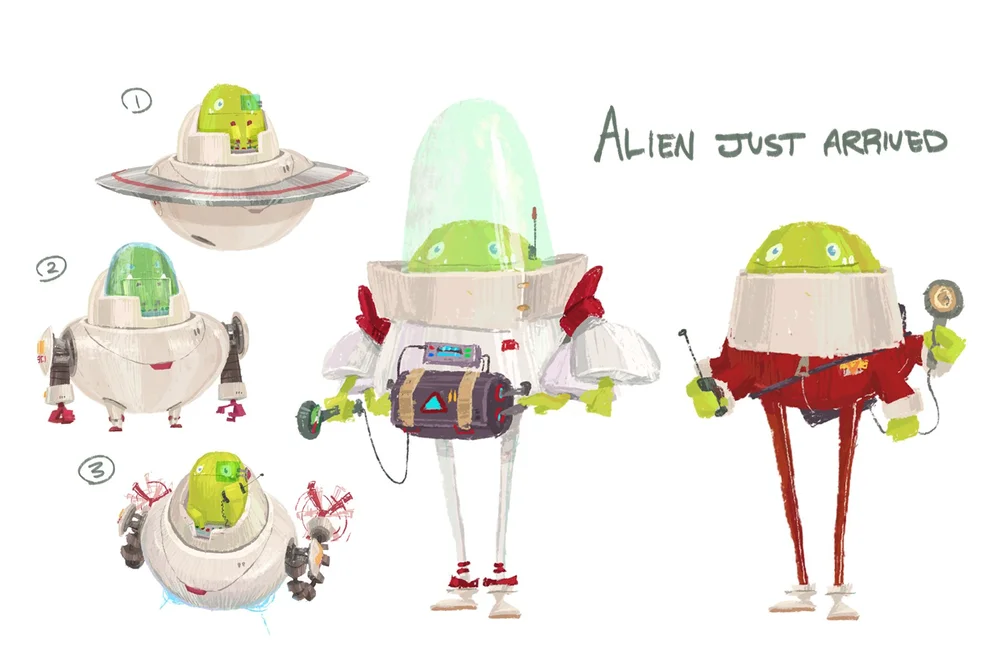 ALIENSCAPE(WIP) — BEN KIM