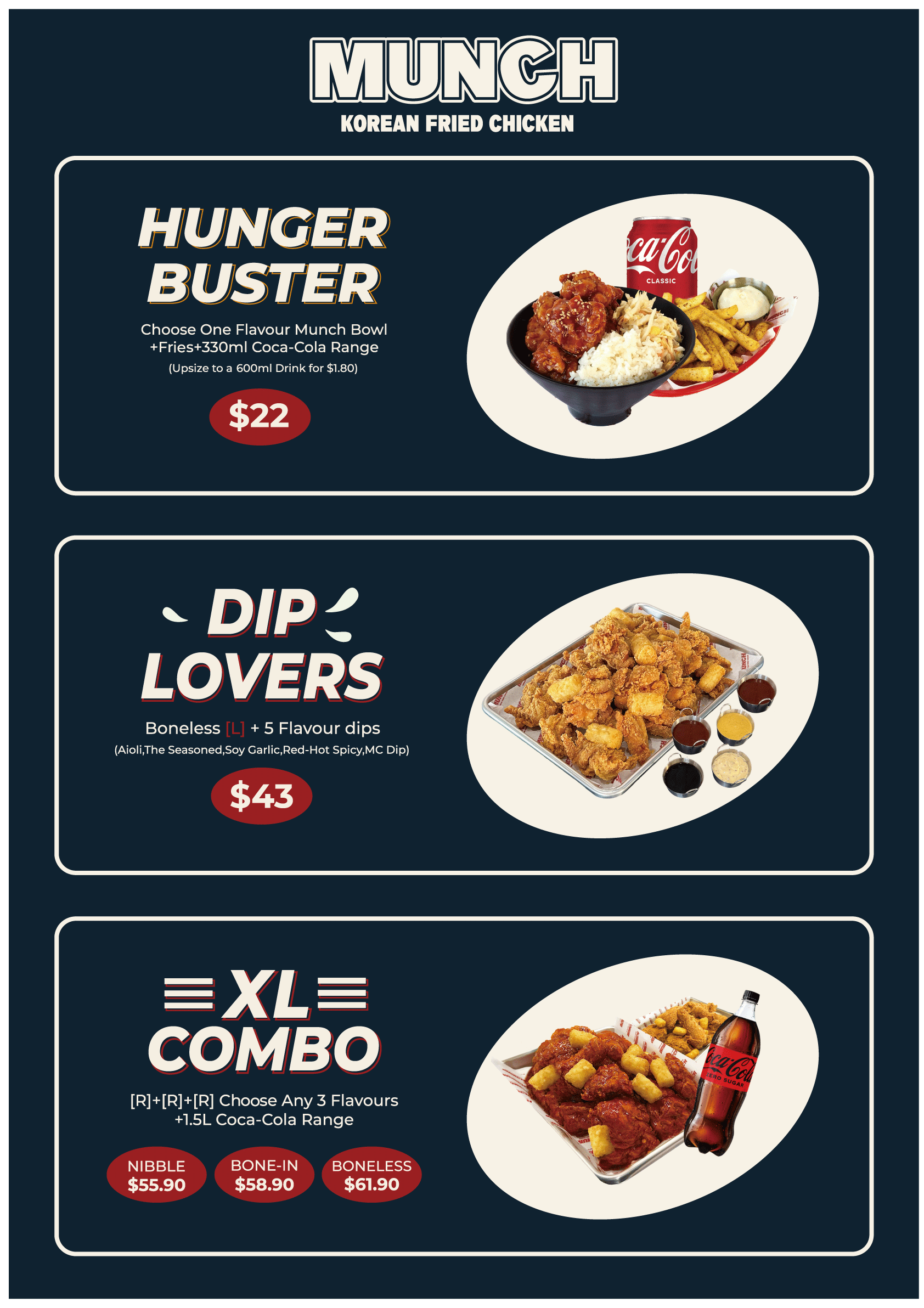 MUNCH KOREAN FRIED CHICKEN