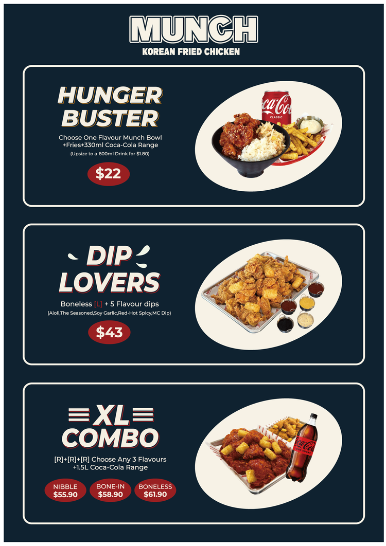 MUNCH KOREAN FRIED CHICKEN