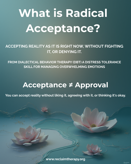 What Is Radical Acceptance? A Trauma Therapist's Guide to Actually ...