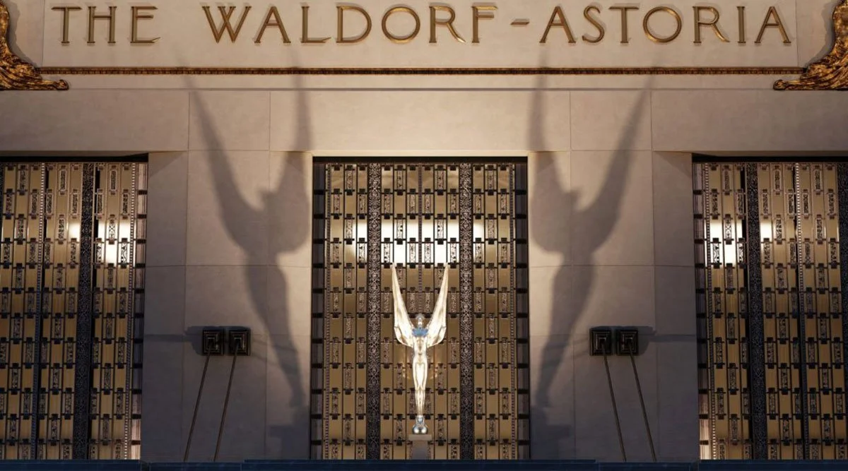 A Digital Twin of the Waldorf Astoria's Spirit of Achievement Statue