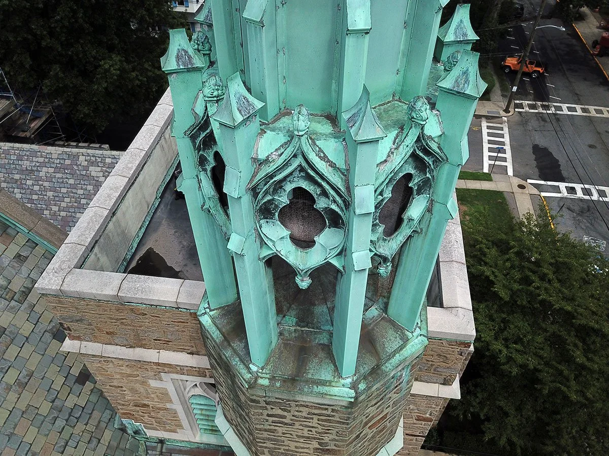 3D Scanning the Spire at Larchmont Avenue Church with MYND Workshop