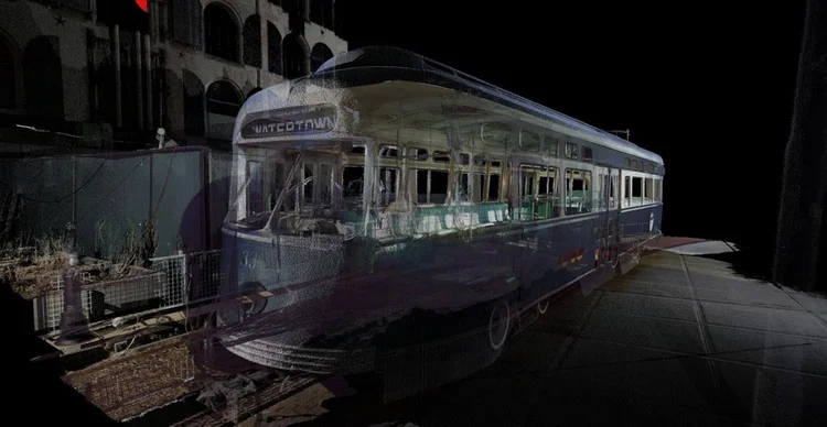 Scanning History: 3D Scanning the Last Watertown Trolley in Brooklyn